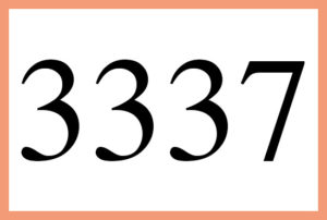 3337のエンジェルナンバーの意味はこちらです！ | More Than Ever