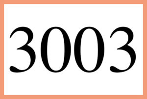 3003のエンジェルナンバーの意味は『神と繋がっています』です。 | More Than Ever
