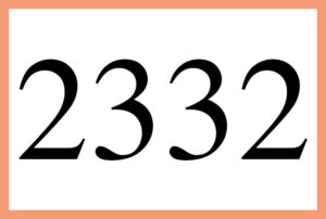 2332のエンジェルナンバーの意味は『信じる心を大切に』です | More Than Ever