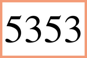 5353のエンジェルナンバーの意味は『マスターたちが変化の時を支えています』です | More Than Ever