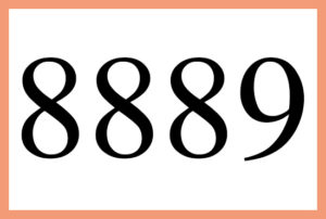 8889のエンジェルナンバーの意味は『使命に打ち込むことが豊かさを引き寄せる』です | More Than Ever