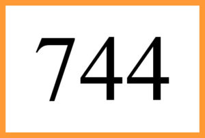 744のエンジェルナンバーの意味は『天使たちの導きに正しく従うことができています』です | More Than Ever